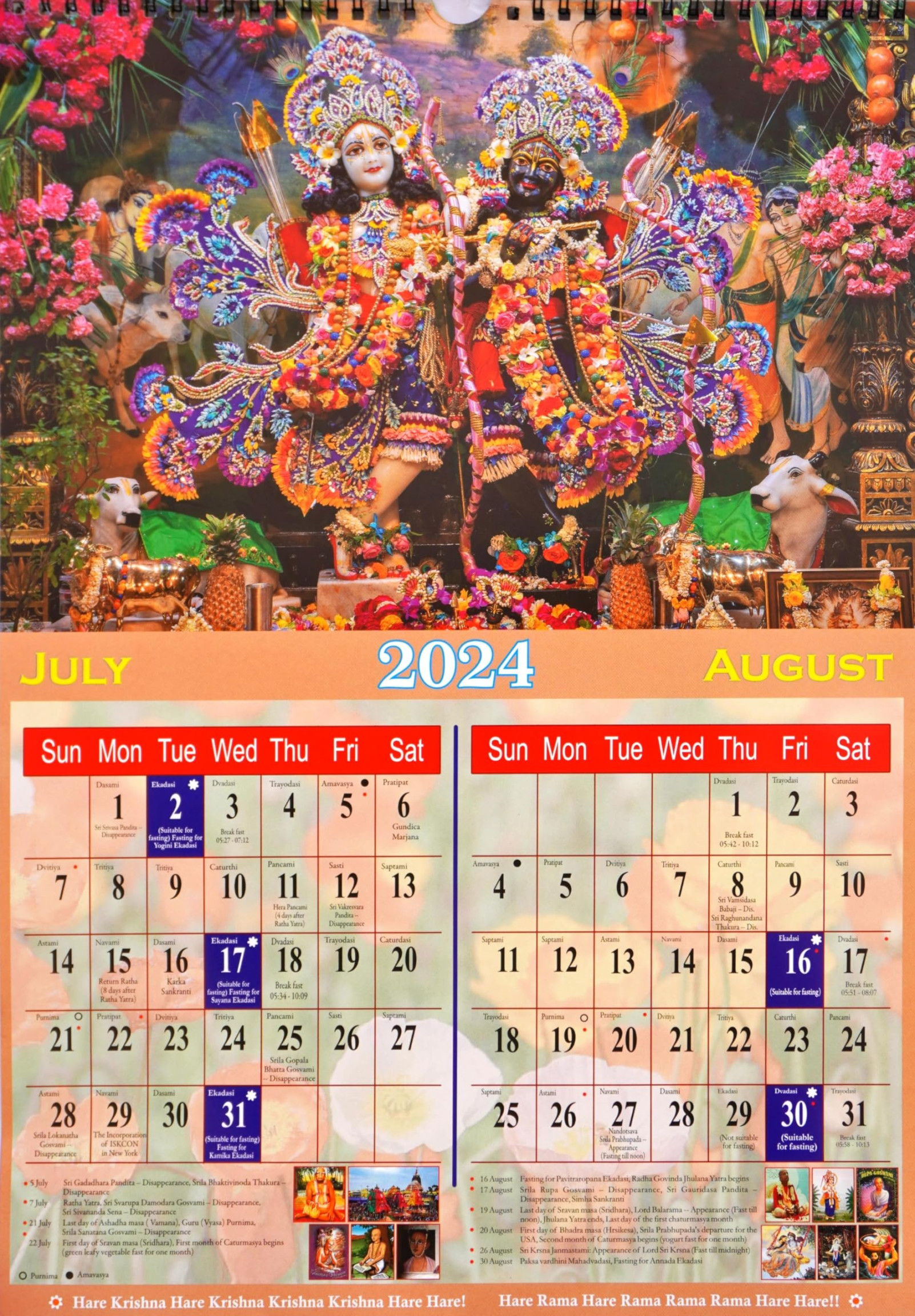 Iskcon Ekadashi Calendar 2024 Good Calendar Idea