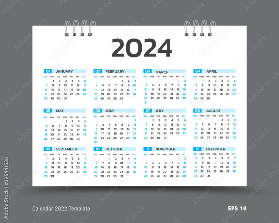 2024 12 Month Calendar - Good calendar idea